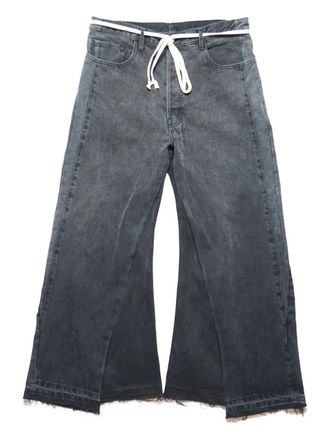 RRR123 jean en coton à coupe ample - Bleu