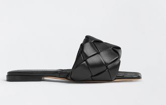 Bottega Veneta Lido Flache Sandale - Bottega Veneta