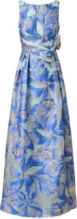 Adrianna Papell Abendkleid Floral Organza Gown Luftiges, aus Organza gefertigtes, florales Metallic-Kleid