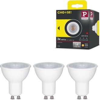 Paulmann 28785 LED Einbauleuchte Choose 3er Set 3x6,5W 3step dim dimmbar Einbaustrahler Wei&szlig; Spot Einbaulampe 2700K GU10