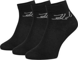 Karl Lagerfeld Lange Socken A4W47031 Schwarz