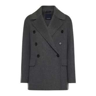 Max Mara Femme, Vestes, Gris, Taille: 36 FR Blazer