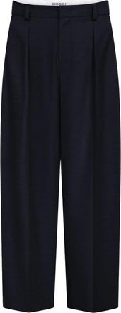 Rossi Rossi, Femme, Pantalons, Noir, Taille: 36 FR Pantalon Large Pliss&eacute;