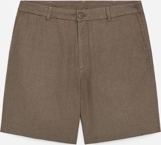 Arket Leinen-Shorts -Beige