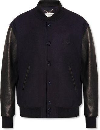 Golden Goose Homme, Vestes, Bleu, Taille: M Aleandro Bomber Jacket