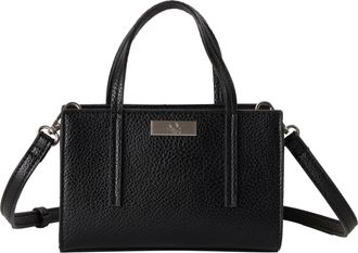 Benetton Damen Borsa 6uandy085 Tasche, Schwarz