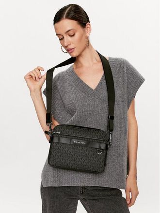 Michael Kors Umh&auml;ngetasche Hudson 33F3LHDC5B Schwarz