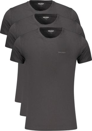 Palm Angels Homme, Tops, Noir, Taille: XL Lot de 3 T-shirts &agrave; Manches Courtes