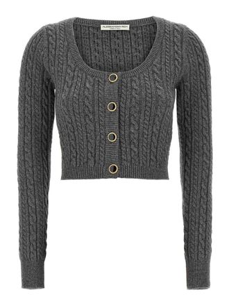 Alessandra Rich Cardigan - Gris