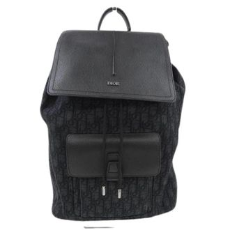 Dior Pre-owned Leder Rucksack - - Pre-owned - Damen - Schwarzk - ONE SIZE