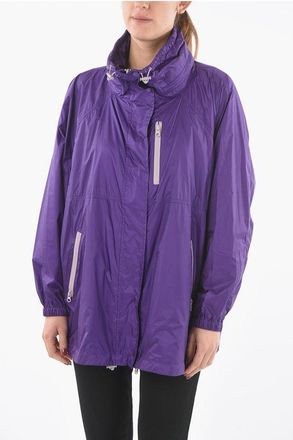 Woolrich Oversized Windbreaker DAUPHINE with Removable Hood size Xs