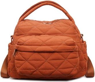 Generic Sac &agrave; dos matelass&eacute; en nylon pour femme avec sangle r&eacute;glable pour voyage, rendez-vous, shopping, Orange, 400*350*110mm/15.75*13.78*4.33 (The shoulder 