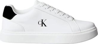 Calvin Klein Homme, Chaussures, Blanc, Taille: 43 EU Baskets Classiques &agrave; Semelle Cuvette