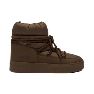 Moon Boot Ltrack Low Nylon Wp - Femme - Chaussures - Brun - Taille: 41 EU