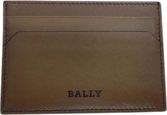Bally Porte-cartes Pre-owned - Homme - Pre-owned - Brun - Taille: ONE Size