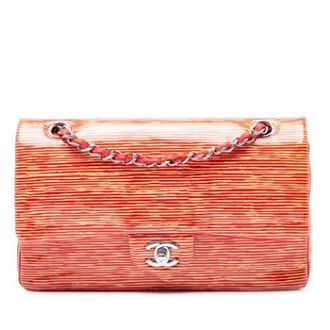 Chanel Pre-owned Vintage Flap Shoulder Bag - - Pre-owned - Damen - Orange - ONE SIZE