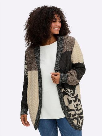 Sheego Strickjacke Strickjacke Langarm
