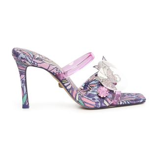 Kurt Geiger Femme, Chaussures, Violet, Taille: 36 EU Butterfly Mule Sandal