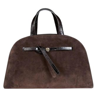 Tory Burch Romy Suede Bauletto - - Bags - Damen - Braun - ONE SIZE