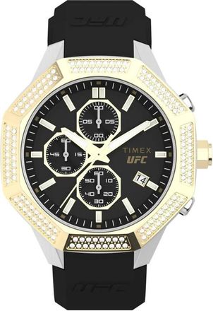 Timex Homme, Accessoires, Noir, Taille: ONE Size Montre de sport synth&eacute;tique avec bracelet