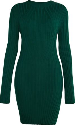 Faina Strickkleid Damen Smaragdgr&uuml;n