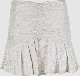 Iro Short Suliva &Eacute;cru Silver