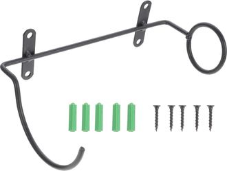 Artibetter Wandmontiertes Weinflaschenregal aus Eisen Modernes Schwarzes Weinlagerregal für Flasche Multifunktionaler Weinhalter für Wohnzimmer und Bar Praktisch