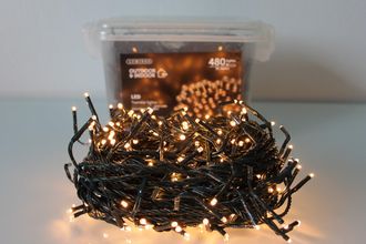 Lumineo Funkelnde Lichter f&uuml;r Au&szlig;en- und Innenbereich, 480 Lichter (36 m)