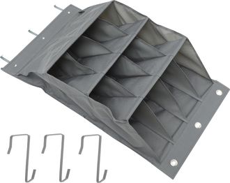 BESPORTBLE 1 Satz Mehrschichtiger Schuh Organizer aus Oxford Stoff 12 F&auml;cher T&uuml;rh&auml;ngend Aufbewahrungstasche f&uuml;r Kleiderschrank Atmungsaktiv Gro&szlig;e Kapazit&auml;t Multi