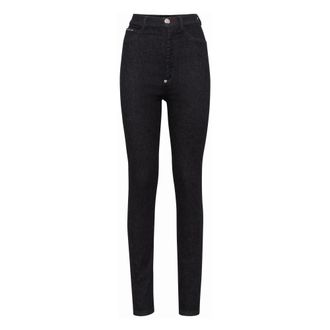 Philipp Plein Super High Waist Jegging - - Jeans - Damen - Blau - W30