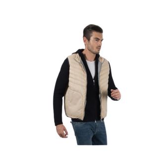 Brunello Cucinelli &Auml;rmellose Steppweste - - Jackets - Herren - Beige - XL
