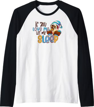 So Cool Designs Eulen-Liebhaber-lustiges Sprichwort wenn du Mich liebst Raglan