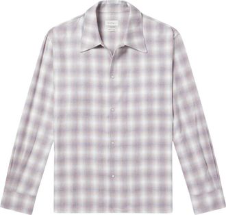 Second/Layer Relaxed LS Hemd - - Shirts - Herren - Rosa - XL