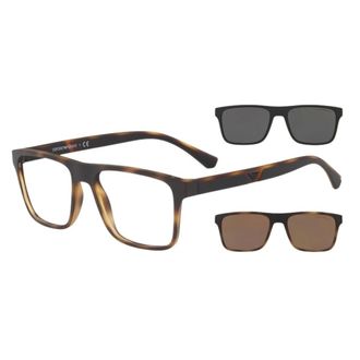 Emporio Armani Homme, Accessoires, Brun, Taille: 54 MM Des lunettes de soleil