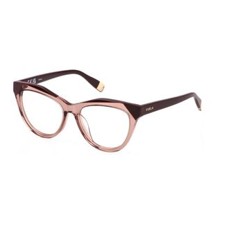 Furla unisex, Accessoires, Brun, Taille: 52 MM Monture Lunettes Marron Clair