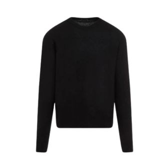 Tom Ford Homme, Pulls, Noir, Taille: 2XL Pull ras du cou en cachemire