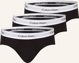 Calvin Klein 3er-Pack Boxershorts Icon Cotton Stretch schwarz