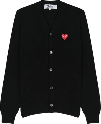 Comme Des Gar&ccedil;ons Homme, Pulls, Noir, Taille: XL Cardigan