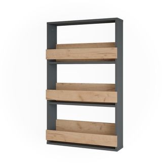 Vicco Weinglasregal Repose, Goldkraft Eiche/Anthrazit, 60 x 98 cm