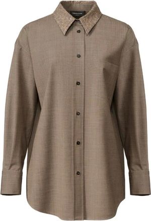 Fabiana Filippi Chemises - Femme - Blouses et Chemises - Brun - Taille: 36 FR