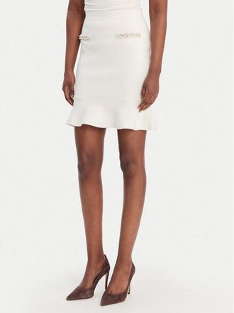 Guess Minirock W6RD75 Z4422 &Eacute;cru Regular Fit