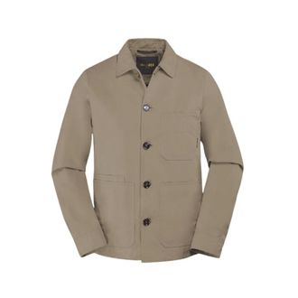 Moorer Homme, Vestes, Beige, Taille: 2XL Veste de travail classique