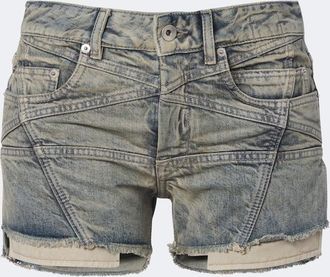 Rick Owens Short DRKSHDW Lana en denim
