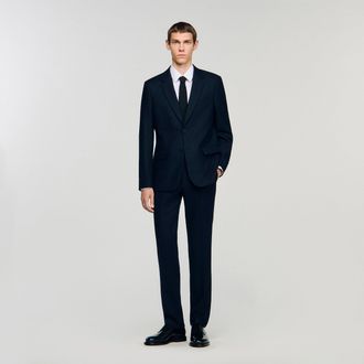 Sandro Anzugsakko aus Schurwolle