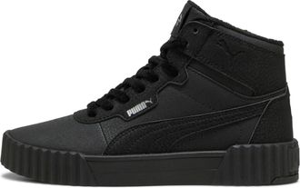 Puma Damen Carina 3.0 MID WTR Sneaker, Schwarz Silber, 38.5 EU, Puma Schwarz Puma Silber, 38.5 EU