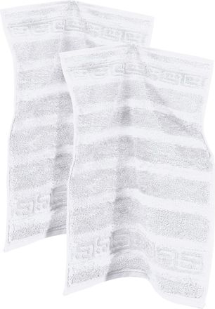 CawÖ Walk-Frottier Gästetuch 1001 Noblesse im 2er-Pack