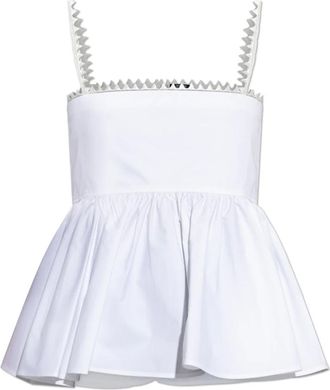 Jacquemus Femme, Tops, Blanc, Taille: 36 FR Traversin Top