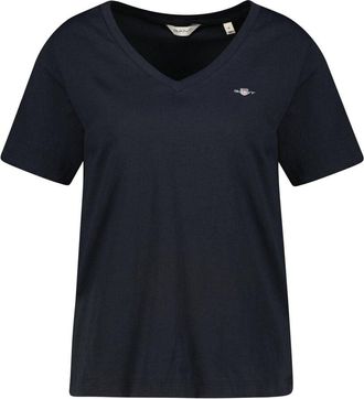 GANT Damen T-Shirt SHIELD Regular Fit