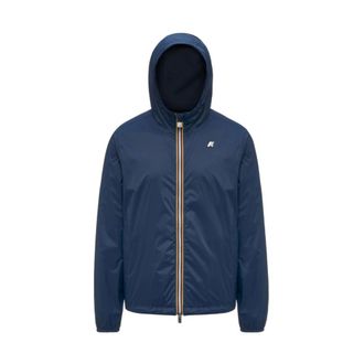 K-Way Homme, Vestes, Bleu, Taille: XL Jake Reversible Interlock
