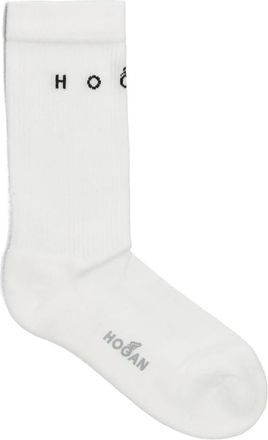 Hogan Baumwollsocken - - Underwear - Damen - Wei&szlig; - ONE SIZE